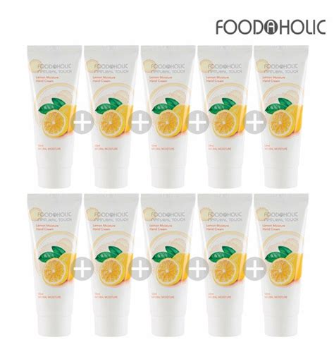 10개 푸드어홀릭 레몬 모이스처 핸드크림 100ml 티몬