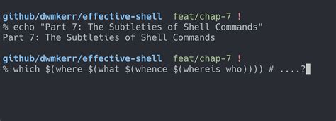 effective shell part 7 the subtleties of shell commands codeproject