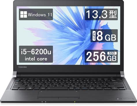 Jp 【整備済み品】 【 Jp 限定】【windows 11搭載】 東芝 ノートpc R63 13 3