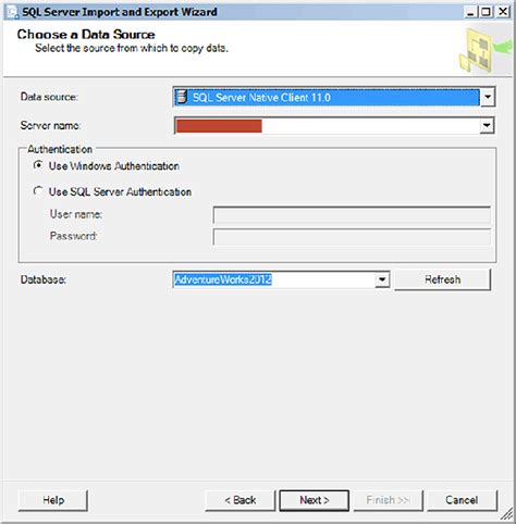 the sql server import and export wizard how to guide