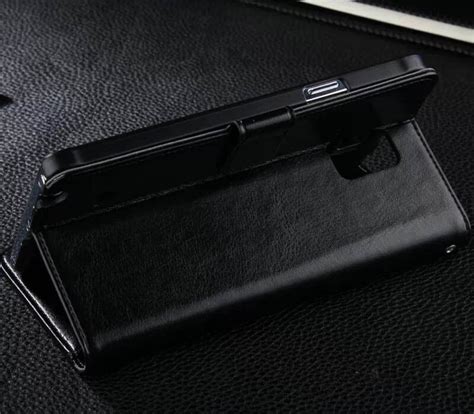 Deluxe Leather Card Flip Wallet Case Cover For Samsung Galaxy Note 2 Ii