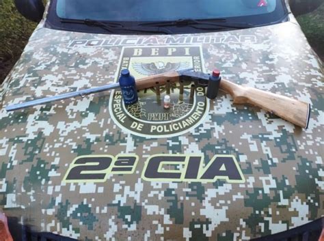 Polícia Militar Prende Homem Com Arma De Fogo Na Zona Rural De Esperantina