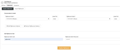 using pgbouncer connection pooler for postgresql with clustercontrol 1