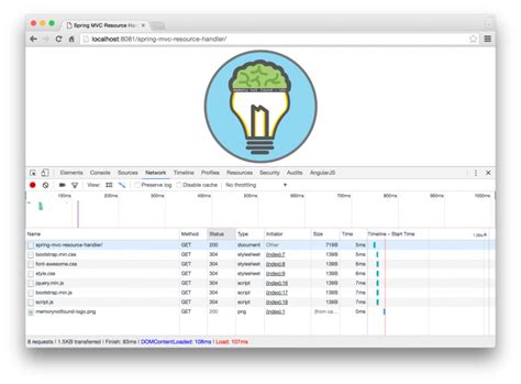 spring mvc static resources webjars caching memorynotfound