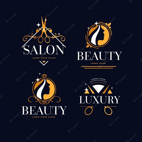 Unisex Beauty Salon Logo