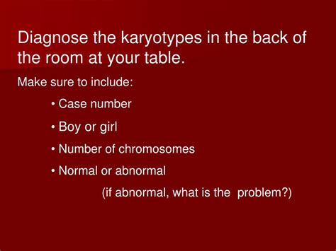 Ppt Karyotypes And Sex Linked Traits Powerpoint Presentation Free