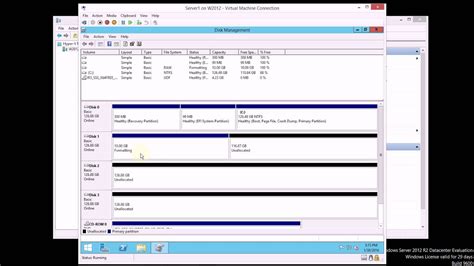 managing disks and volumes in windows server 2012 r2 youtube