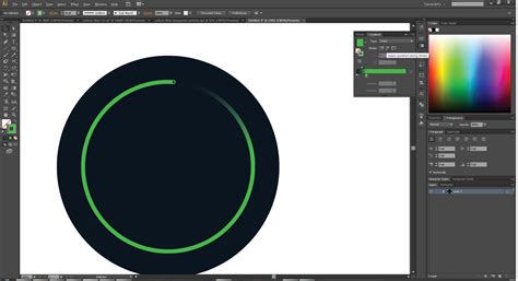 solved how do i make a circle with a fade effect adobe support