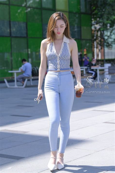 แบบร่างกาย에 있는 Aey Ho님의 핀 거리 패션 여성 청바지 풍만한 여자
