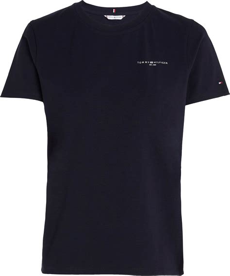 Tommy Hilfiger Curve T Shirt Crv 1985 Reg Mini Corp C Nk Ss Grote Maten