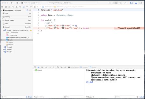 add key name to exception · issue 932 · nlohmann json · github