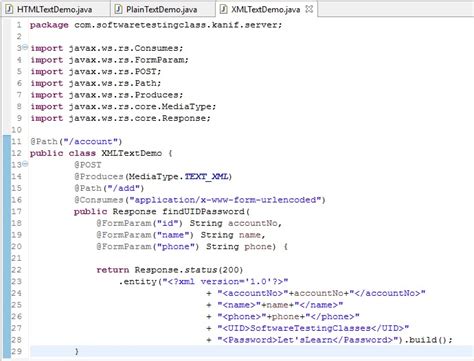 soapui xml text demo software testing class