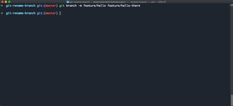 rename a git branch locally and remotely — abdessalam