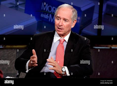 The Blackstone Group Chairman And Ceo Stephen A Schwarzman Is