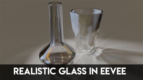 realistic glass and caustics in eevee blender 2 9 youtube