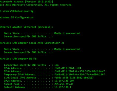 [solved] Use Ipconfig To Determine The Ipv4 Address Of Your Wireless