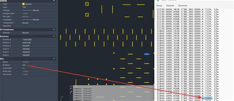 solved extract block coordinates xyz and add rotation parameter to