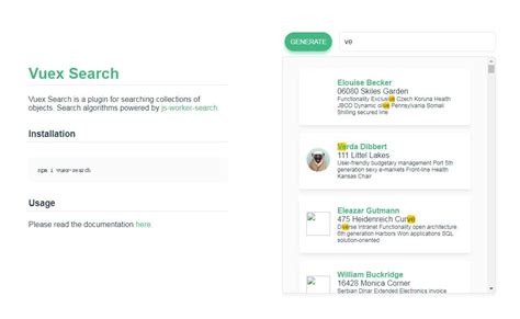 10 best vue search component for your vue js app