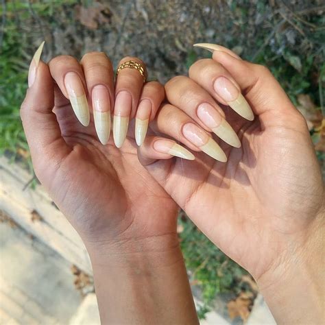 Girlslikeyou Natural Almond Nails Long Natural Nails Long Almond Nails