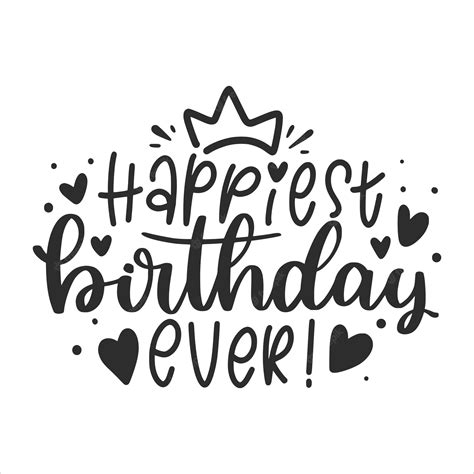 Premium Vector Birthday Lettering Quotes For Poster And T Shirt Design