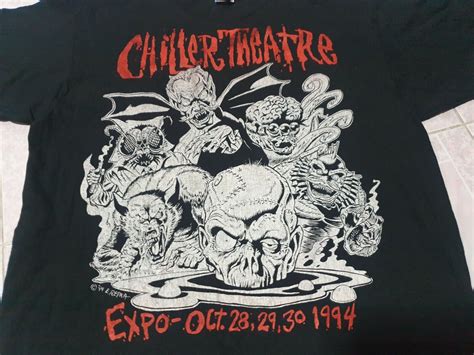 Horror Movie Vintage 90s Chiller Theatre 1994 Expo T … Gem