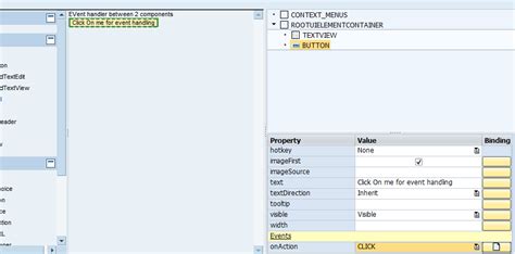 event handler in web dynpro abap between 2 components sap blogs