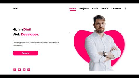 mastering portfolio landing pages unleashing the power of html css