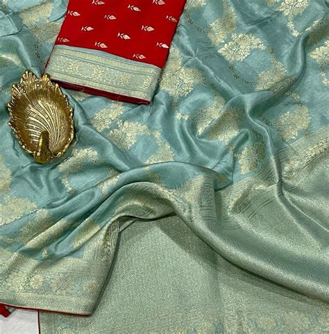 Banaras Pure Moonga Crepe Silk Sarees Siri Designers