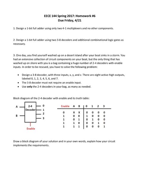 design full adder circuit using decoder and multiplexer