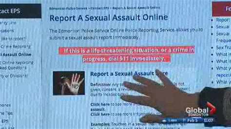 historic sexual assault now included in edmonton police online crime