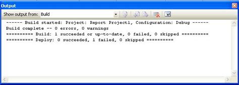 building your first ssrs report codeproject