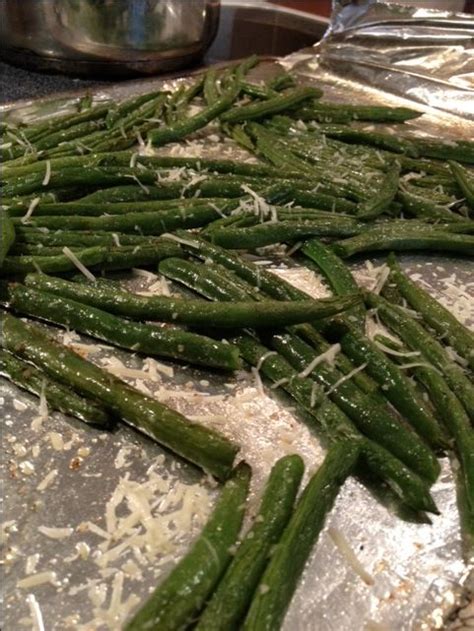 skinny taste roasted parmesan green beans recipes pinterest skinny taste trader joe s and