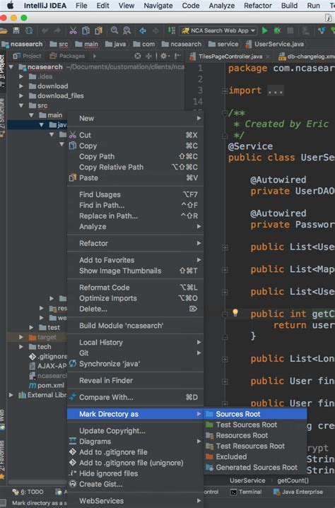 java what does this symbol mean in intellij red circle