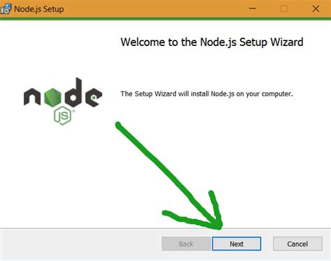 download and install node js on windows