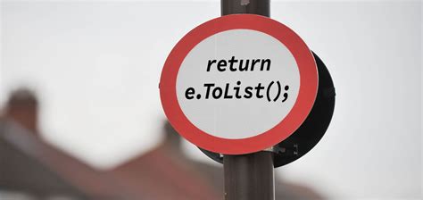 do not return ` tolist ` codementor