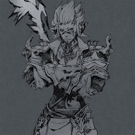 Commission Ffxiv Au Ra By Rousteinire On Deviantart