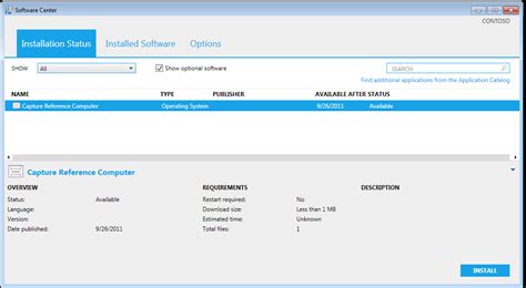 configure operating system deployment configuration