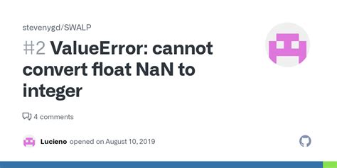 valueerror cannot convert float nan to integer · issue 2 · stevenygd