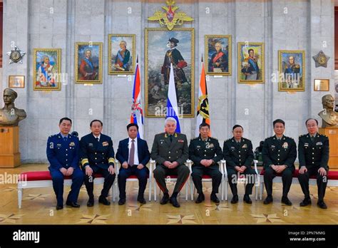 In This Handout Photo Released By Russian Defense Ministry Press