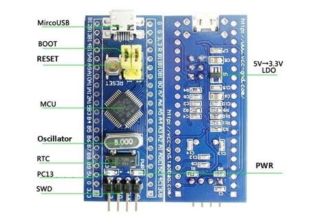 stm32f103c8t6 arm stm32 minimum embedded system from multicognitive on
