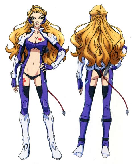 Zola Axberg Cross Ange Highres Official Art 1girl Ass Blonde Hair