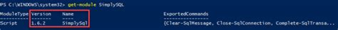 how to query a mysql database with powershell