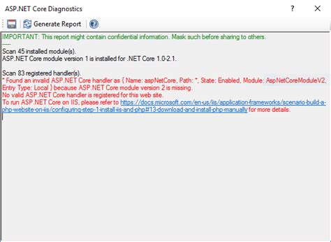 asp core diagnostics for iis iis express — jexus