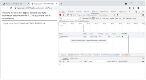 soap通信のサンプルをご紹介（asp web service＝asmxを使ったhelloworld） rainbow engine