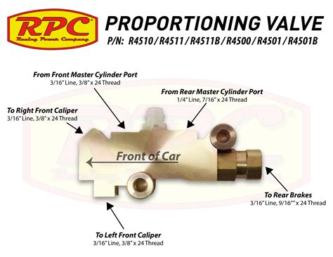Gm Brake Proportioning Valve Diagram