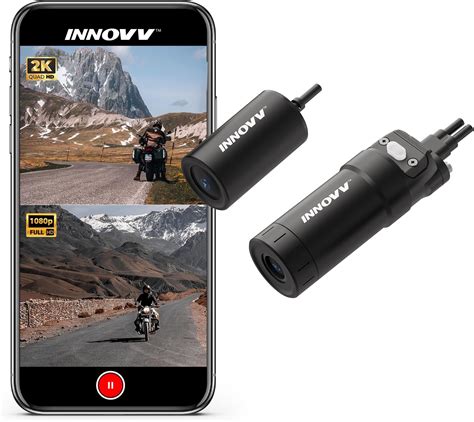 Innovv K6 Motorcycle 2k Qhd Dash Cam Dual Starvis Imx335