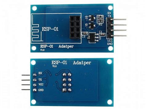 adaptador para módulo wifi esp8266 esp 01 arducore robótica