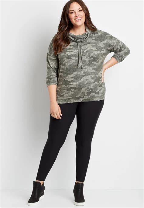 Plus Size High Rise Ultra Soft Legging Maurices