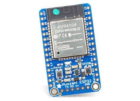 huzzah32 esp32 breakout board adafruit mouser