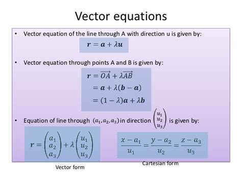 Vector Equation At Collection Of Vector Equation Free